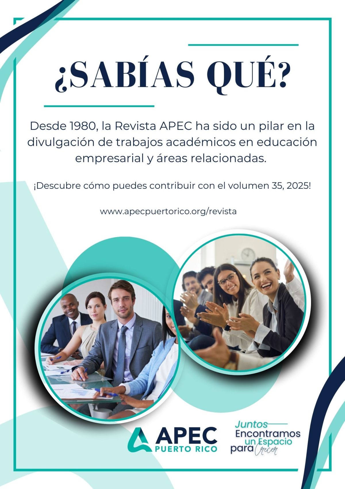 Invitación a publicar en la Revista APEC Volumen 35, 2025 – APEC Puerto ...